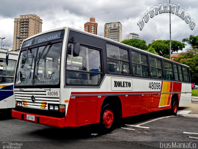 Noleto 48098 em São Paulo por Cosme Busmaníaco - ID:5525534 - Ônibus Brasil
