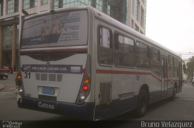 CUTCSA - Companhia Uruguaia de Transporte Coletivo 31 em Montevideo por ...