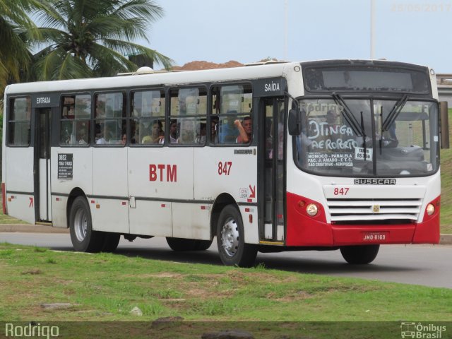 BTM - Bahia Transportes Metropolitanos 847 em Salvador por Rodrigo ...
