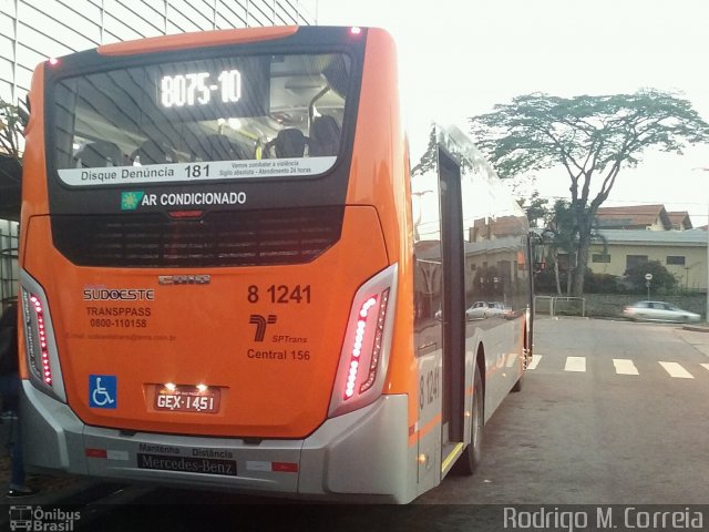 TRANSPPASS - Transporte de Passageiros 8 1241 em São Paulo por Felipe ...
