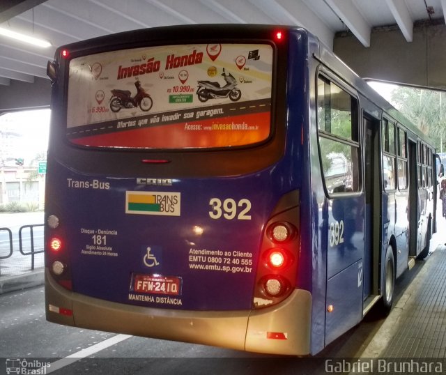 Trans Bus Transportes Coletivos 392 em São Caetano do Sul por Gabriel ...