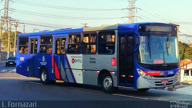 Viação Riacho Grande 2080 em São Bernardo do Campo por Luiz Henrique ...