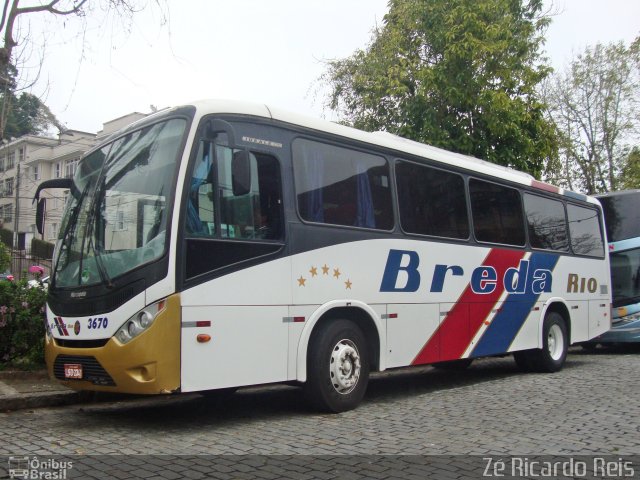Breda Rio 3670 em Petrópolis por Zé Ricardo Reis - ID:5325332 - Ônibus Brasil